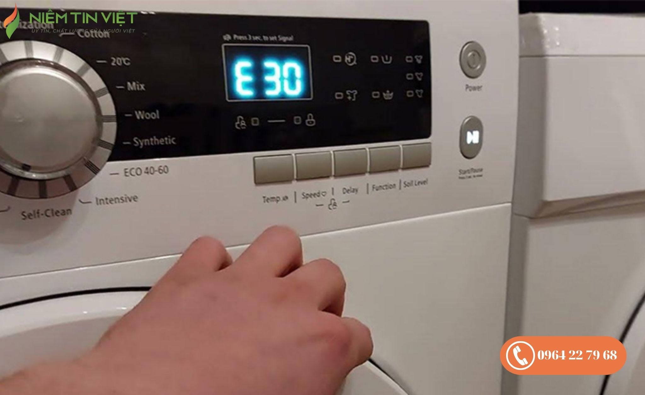 Lỗi E30 Máy Giặt Midea Là Gì? Hướng Dẫn Khắc Phục Nhanh!